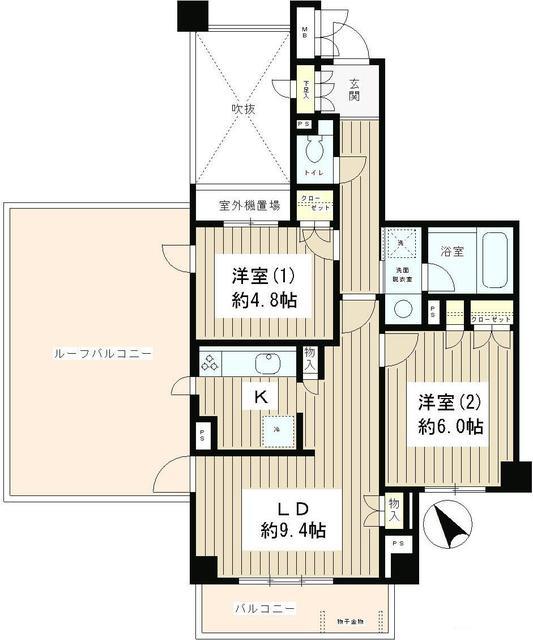 Pure Stage Chitose-Funabashi #407 / Tokyo Apartments and Houses to Rent ...