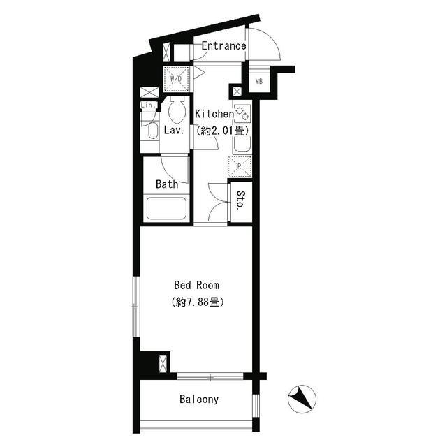 Takimi House NIshi-Waseda #501 / Tokyo Apartments and Houses to Rent ...