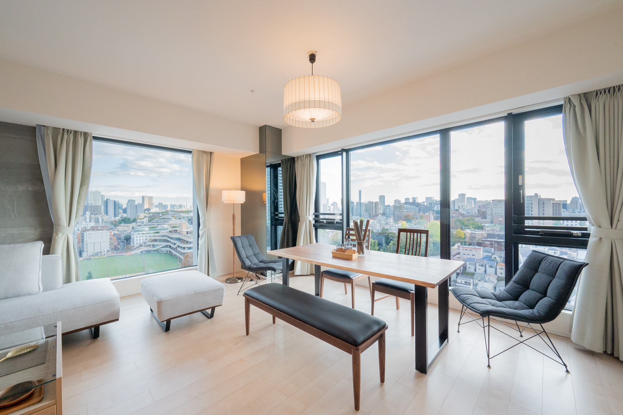 City Tower Shirokane #1703 / 2 Bedrooms Furnished Monthly Rental near ...