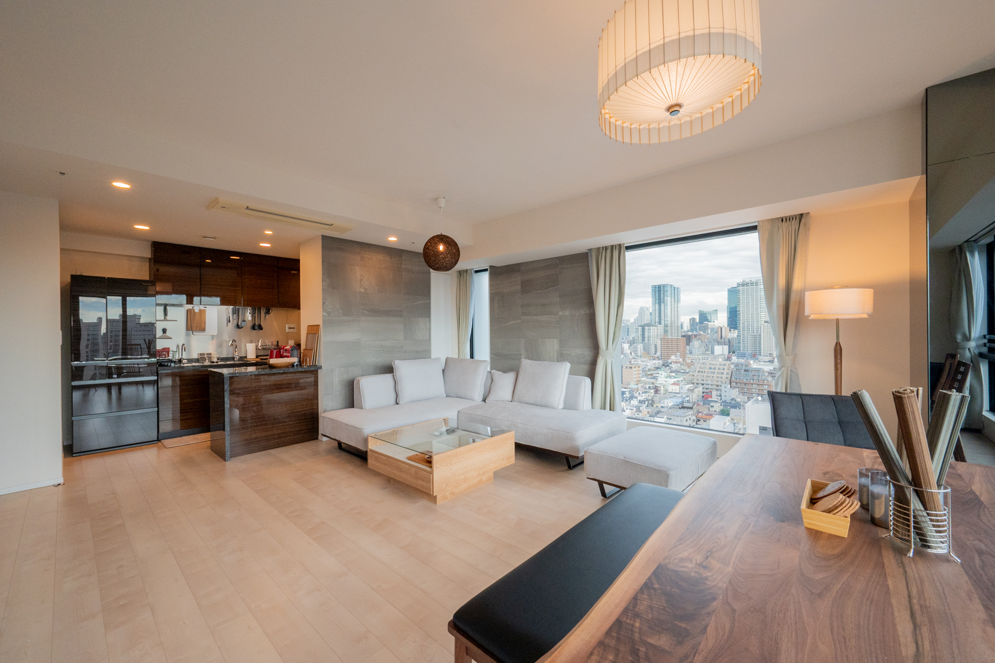 City Tower Shirokane #1703 / 2 Bedrooms Furnished Monthly Rental near ...